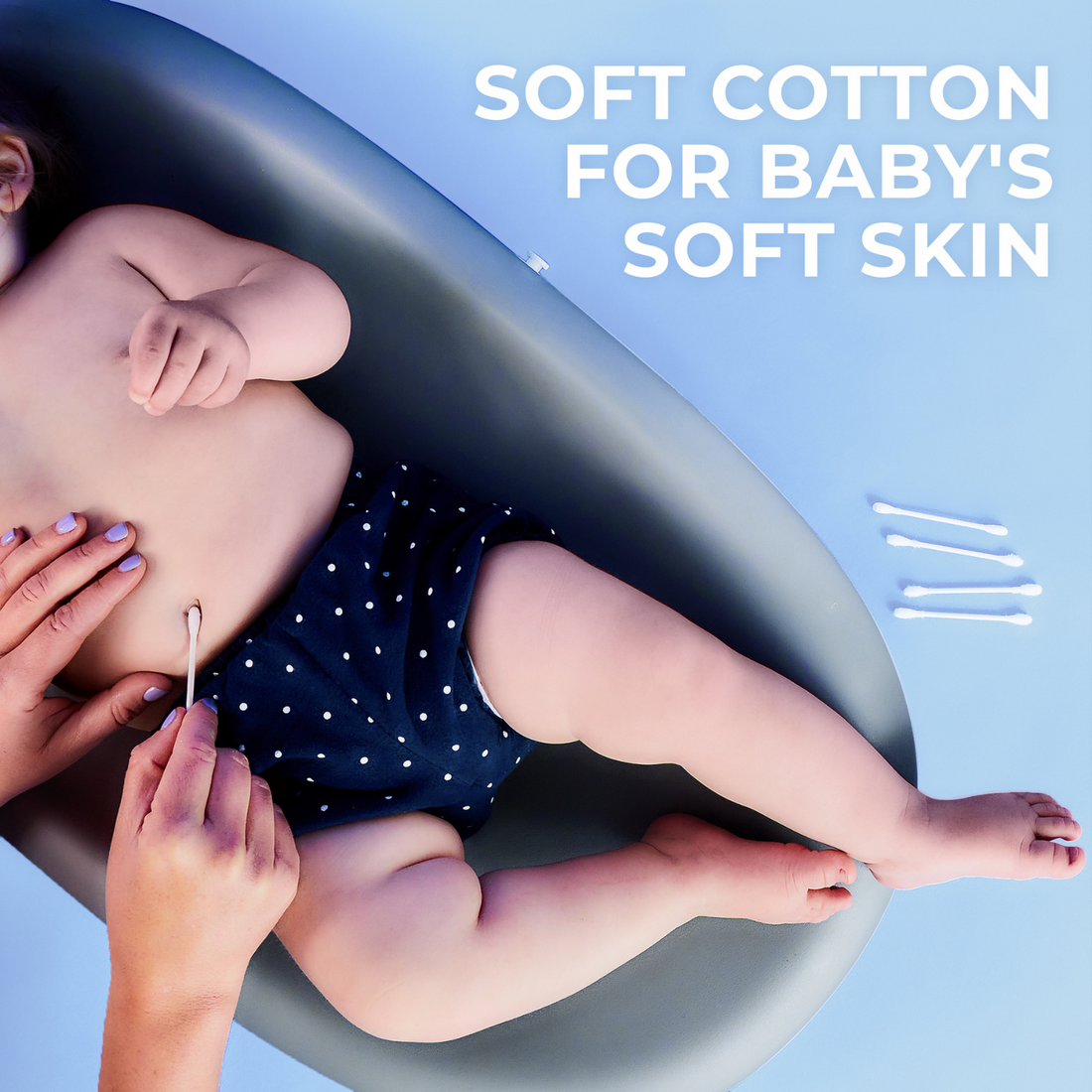 Cotons-tiges et boules de coton de haute qualité Q-tips®